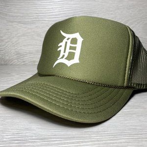 OTTO | Accessories | New Vintage Detroit Tigers Motor City Army Green ...